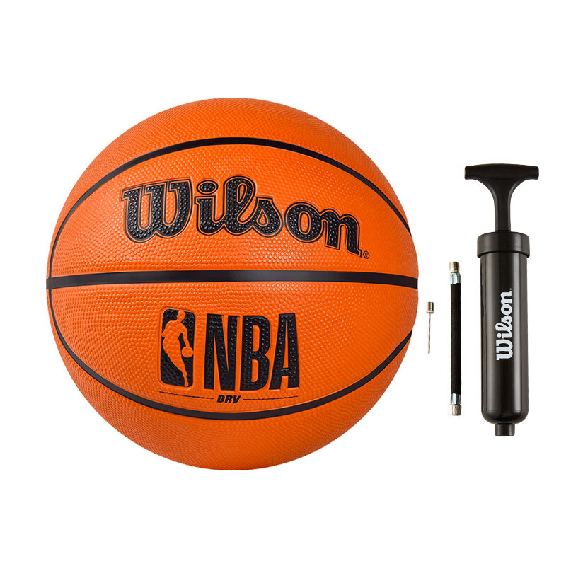 Баскетбольный мяч унисекс Wilson NBA DRV, размер 7, коричневый, 1450179719