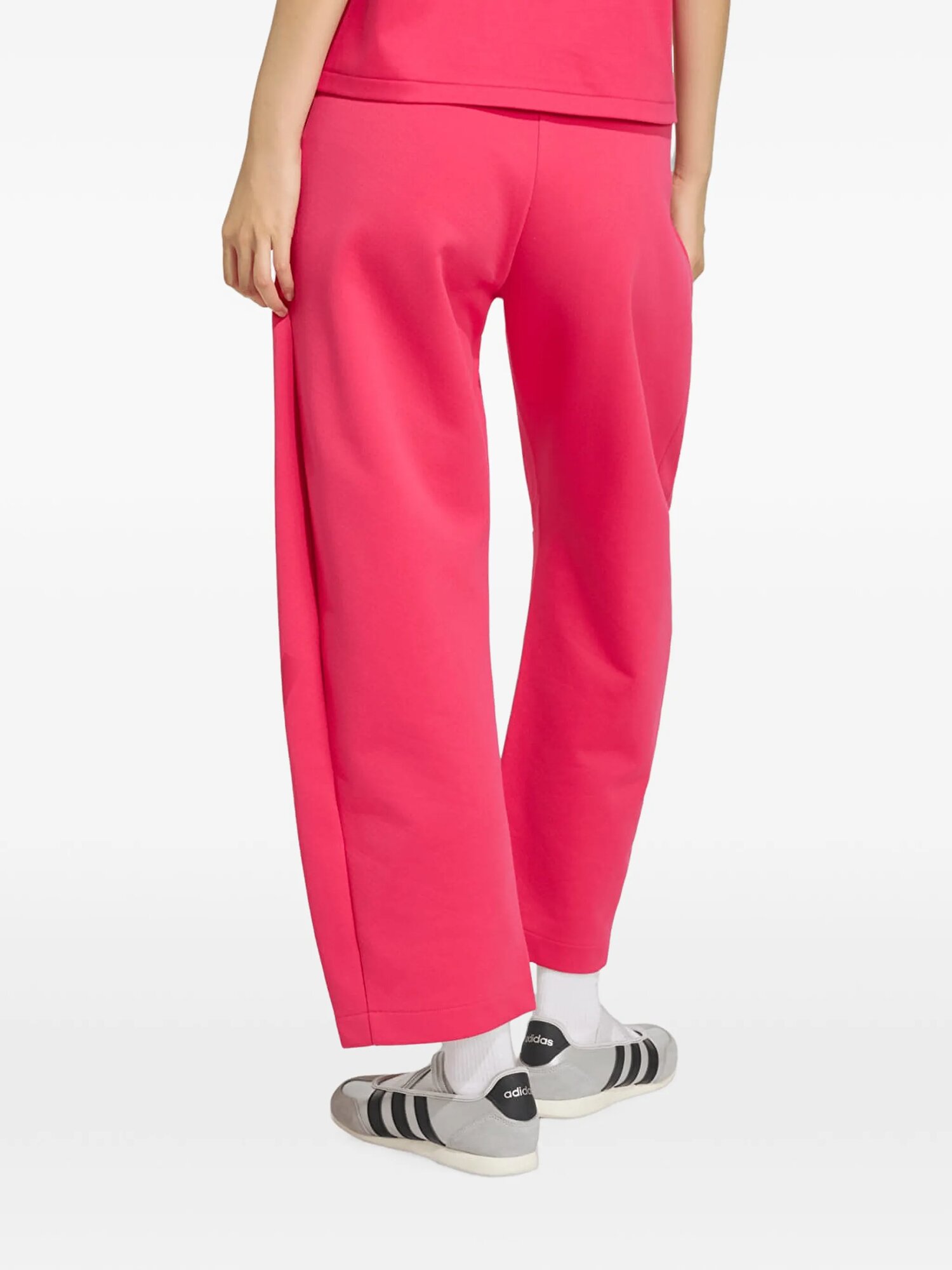 Брюки adidas Z.N.E. track pants, размер 8 UK, pink — фото 1
