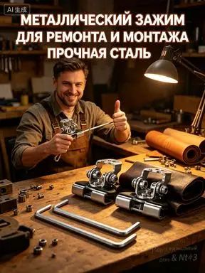Фиксатор автомобильный, 2 шт.