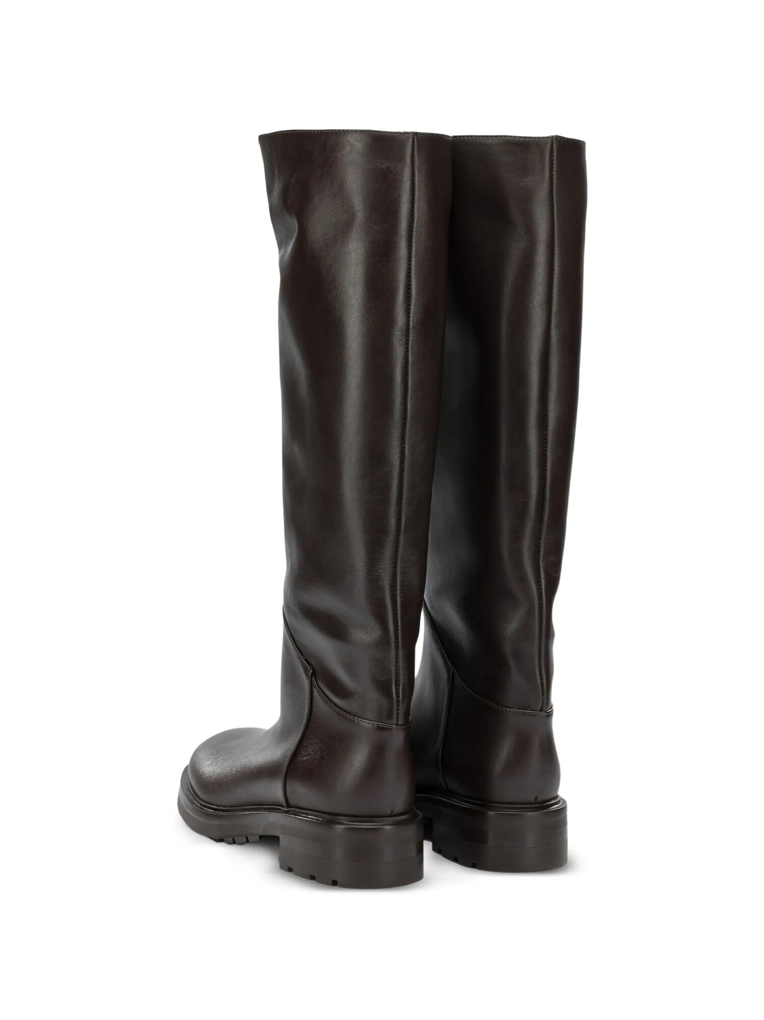 Ботинки STRATEGIA Leather knee-high boots, размер 37, коричневый — фото 1