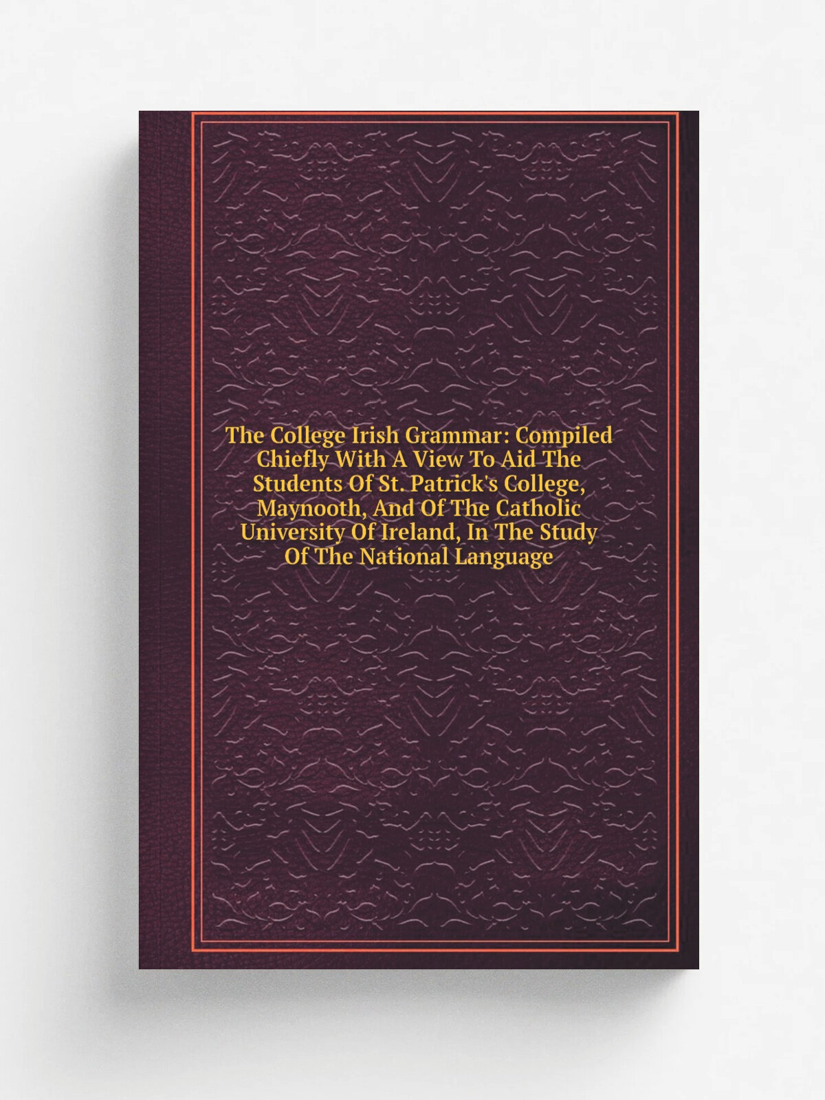The College Irish Grammar: Compiled Chiefly With A View To Aid The Students Of St. Patrick's College, Maynooth, And Of The Catholic University Of Ire…
