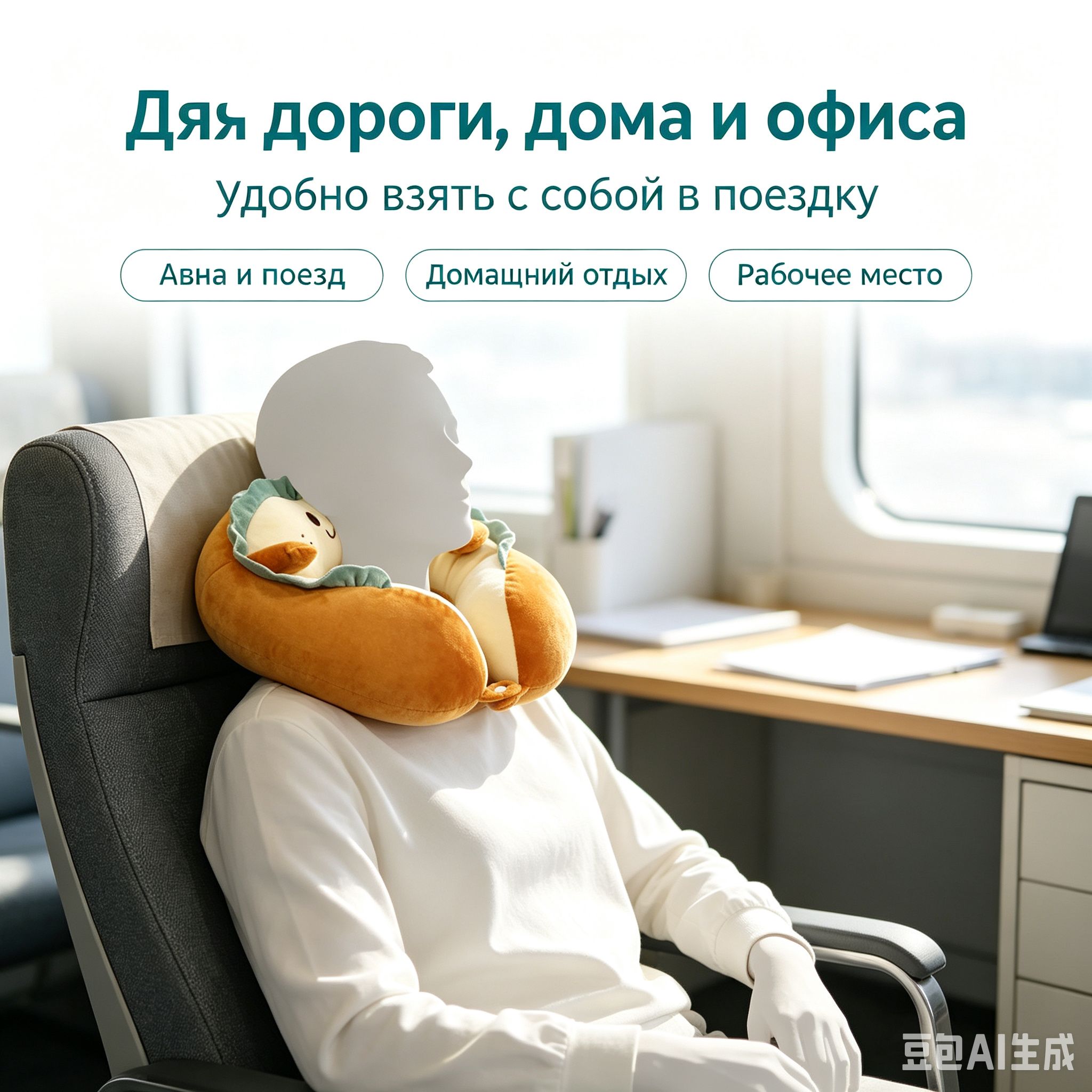 Подушка для шеи — фото 1