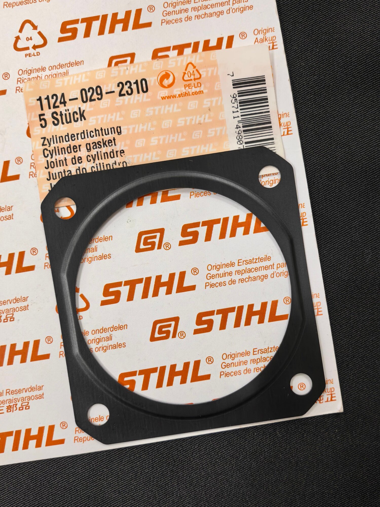 Прокладка цилиндра STIHL MS 880 оригинал