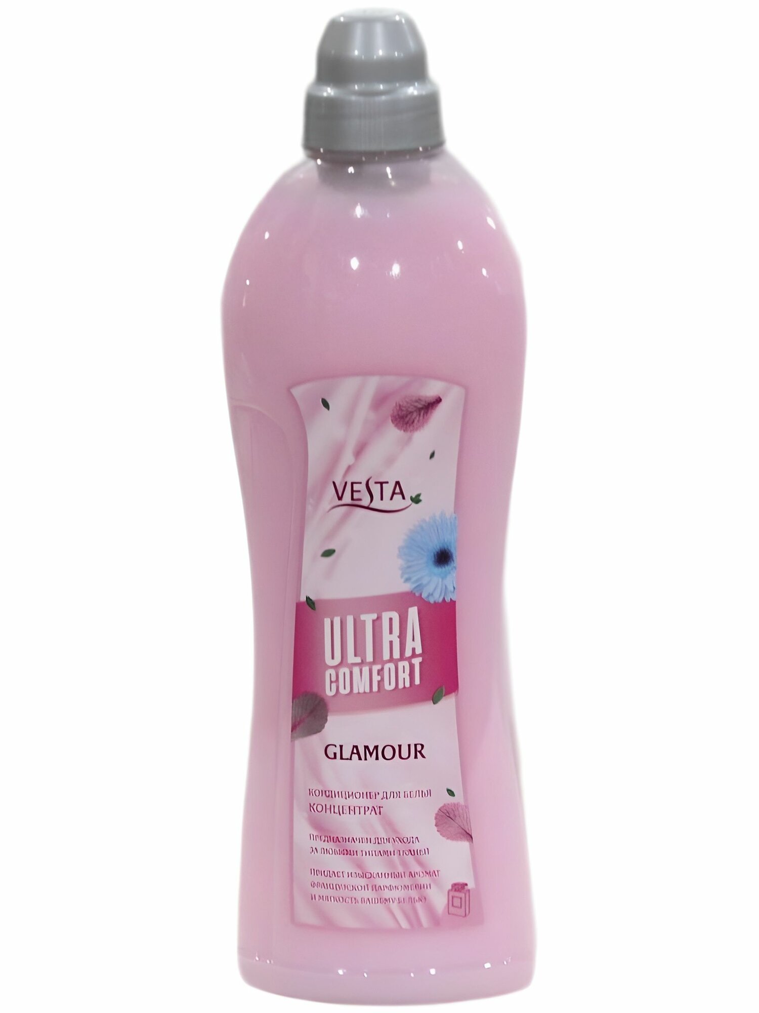 Кондиционер для белья парфюмированный 1л восстанавливающий GLAMOUR Алва Vesta Ultra Comfort