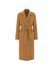 Пальто Max Mara Belted virgin wool coat, размер 38, коричневый