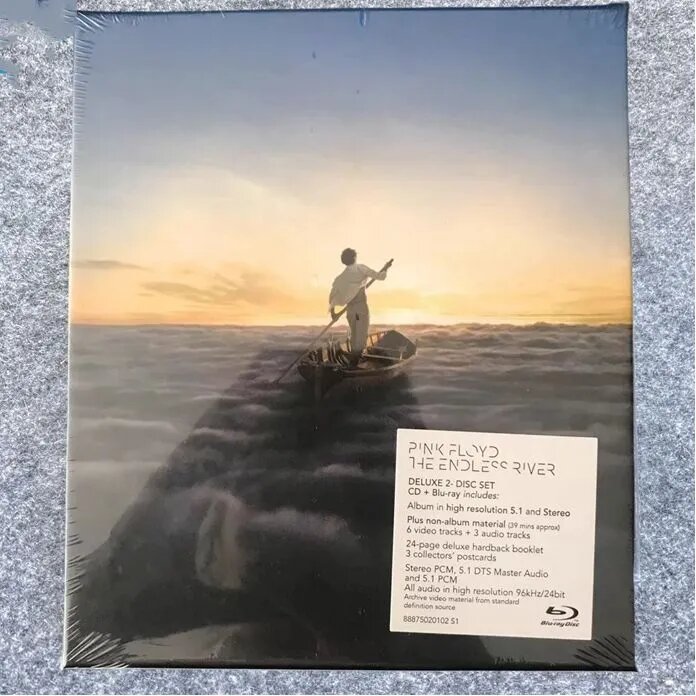 Pink Floyd The Endless River CD+Blu-ray настоящий Герметичная упаковка совершенно новый