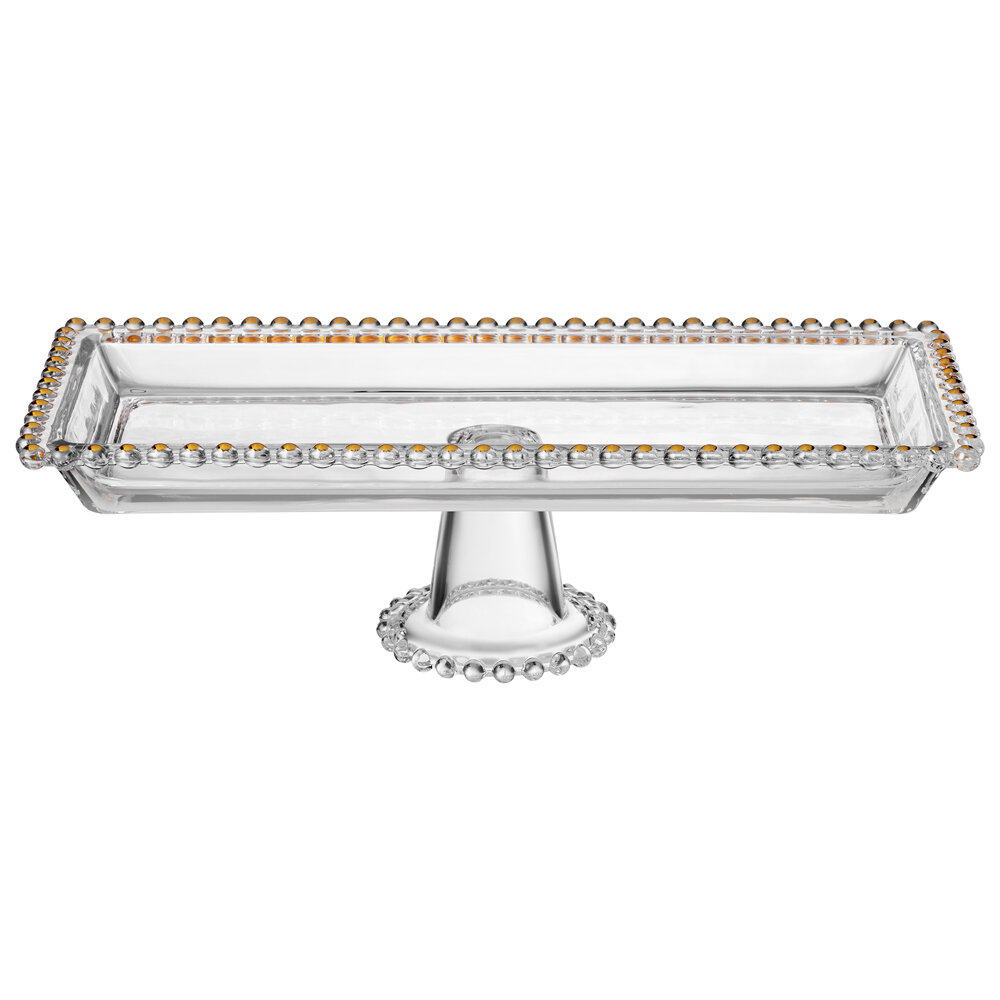 Блюдо сервировочное golden charm на ножке, 30*13*9,5 см KSG-345-506