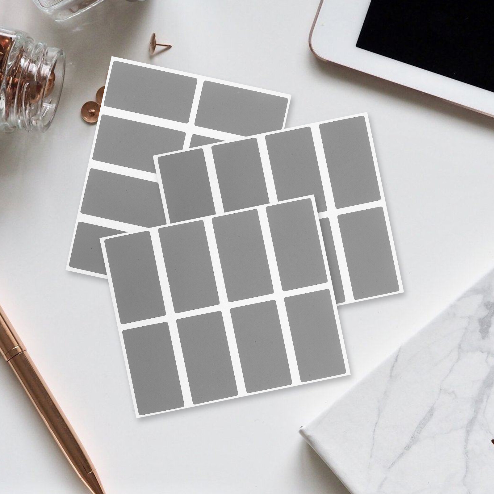 200 Штук Самоклеящихся Этикеток Diy Сcratch Off Stickers Для Приглашений На День Рождения Размер 11.00X9.00X0.01Cm
