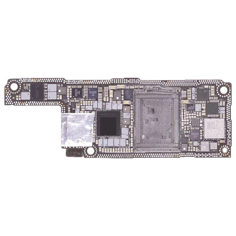 Материнская плата для Apple iPhone 15 Pro (SIM + eSIM) (без микросхем) (верхняя)