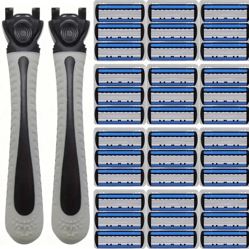 Мужская ручная бритва из нержавеющей стали 2 Holder 36Blades