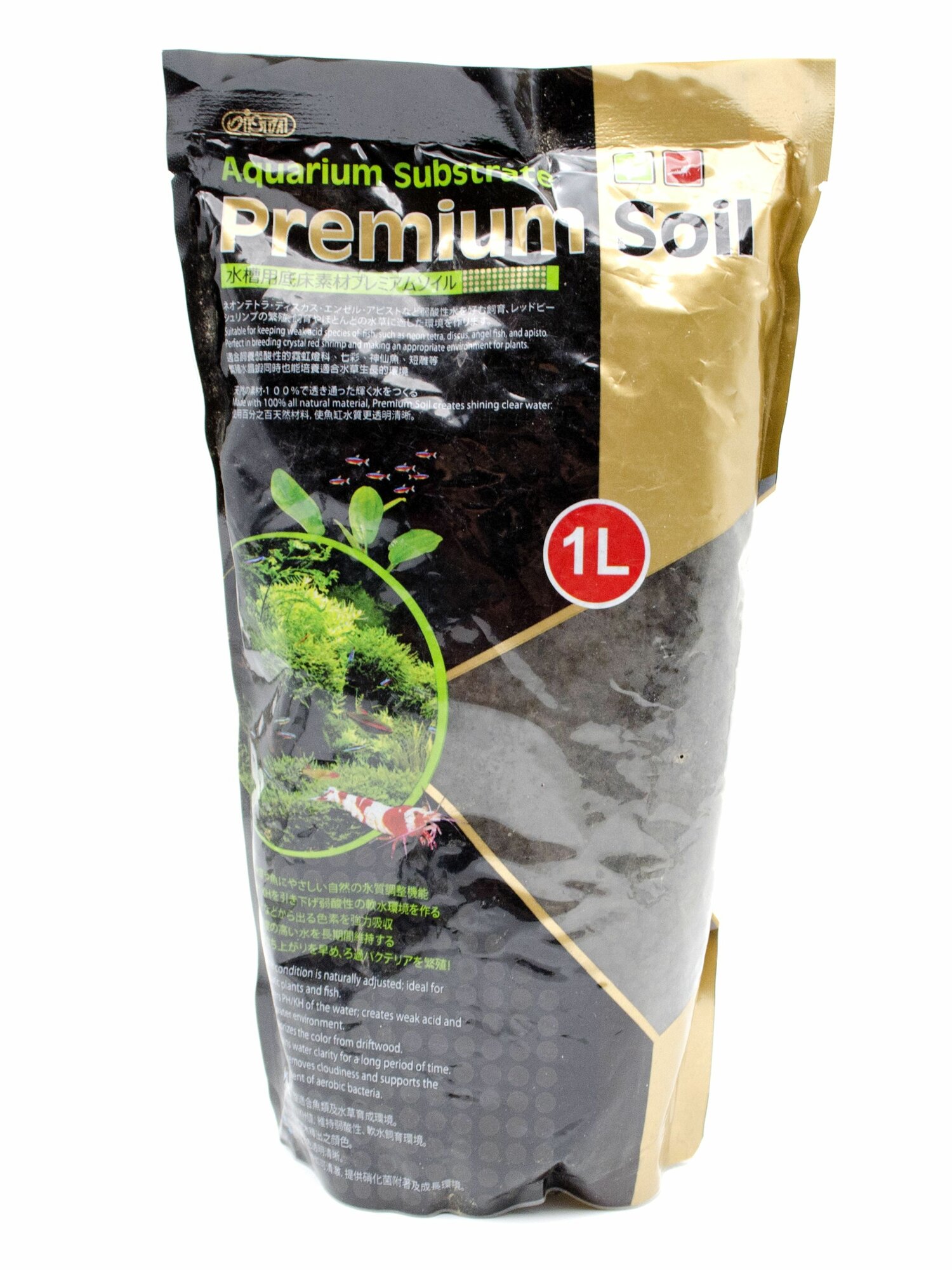 Питательный грунт для аквариума Ista Premium Soil 1л, 3,5 мм