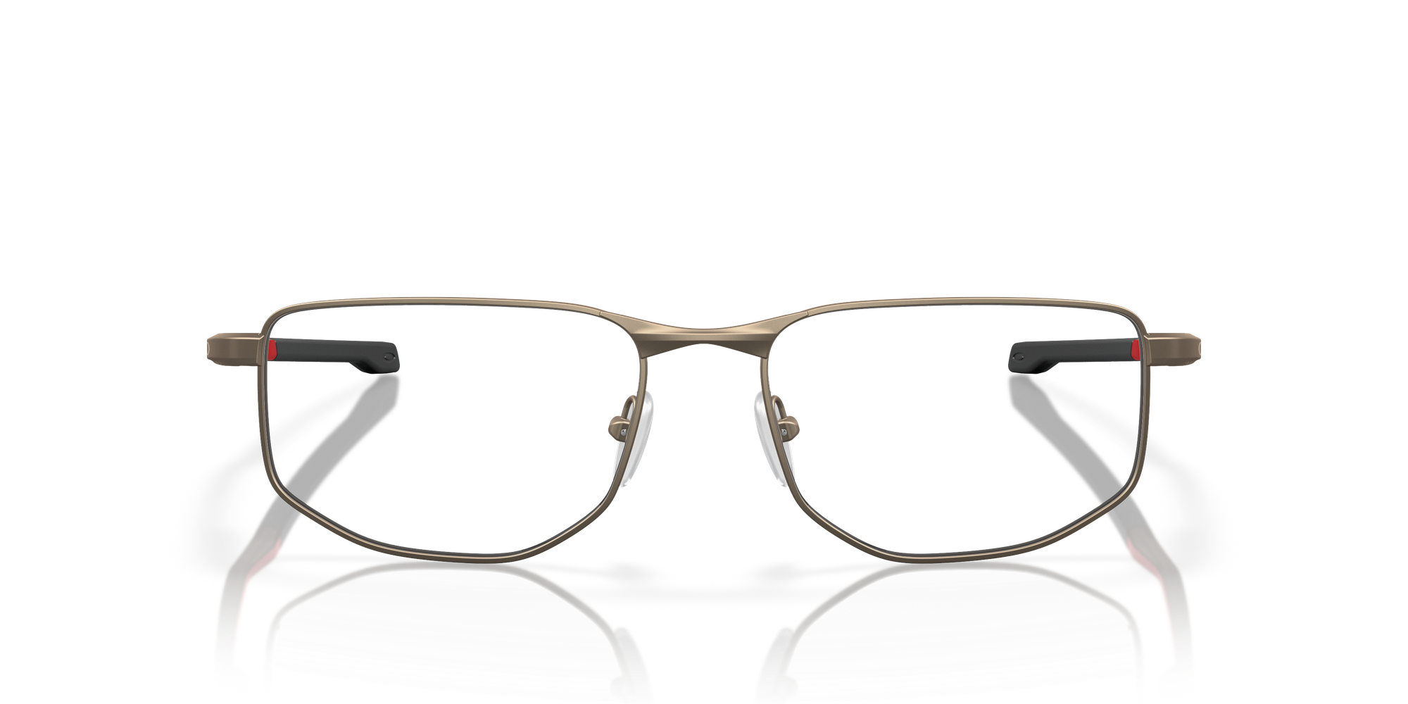 Оправа Oakley Addams 0OX3012 301202 56, прямоугольная полноободковая металлическая C-5™, серая Pewter