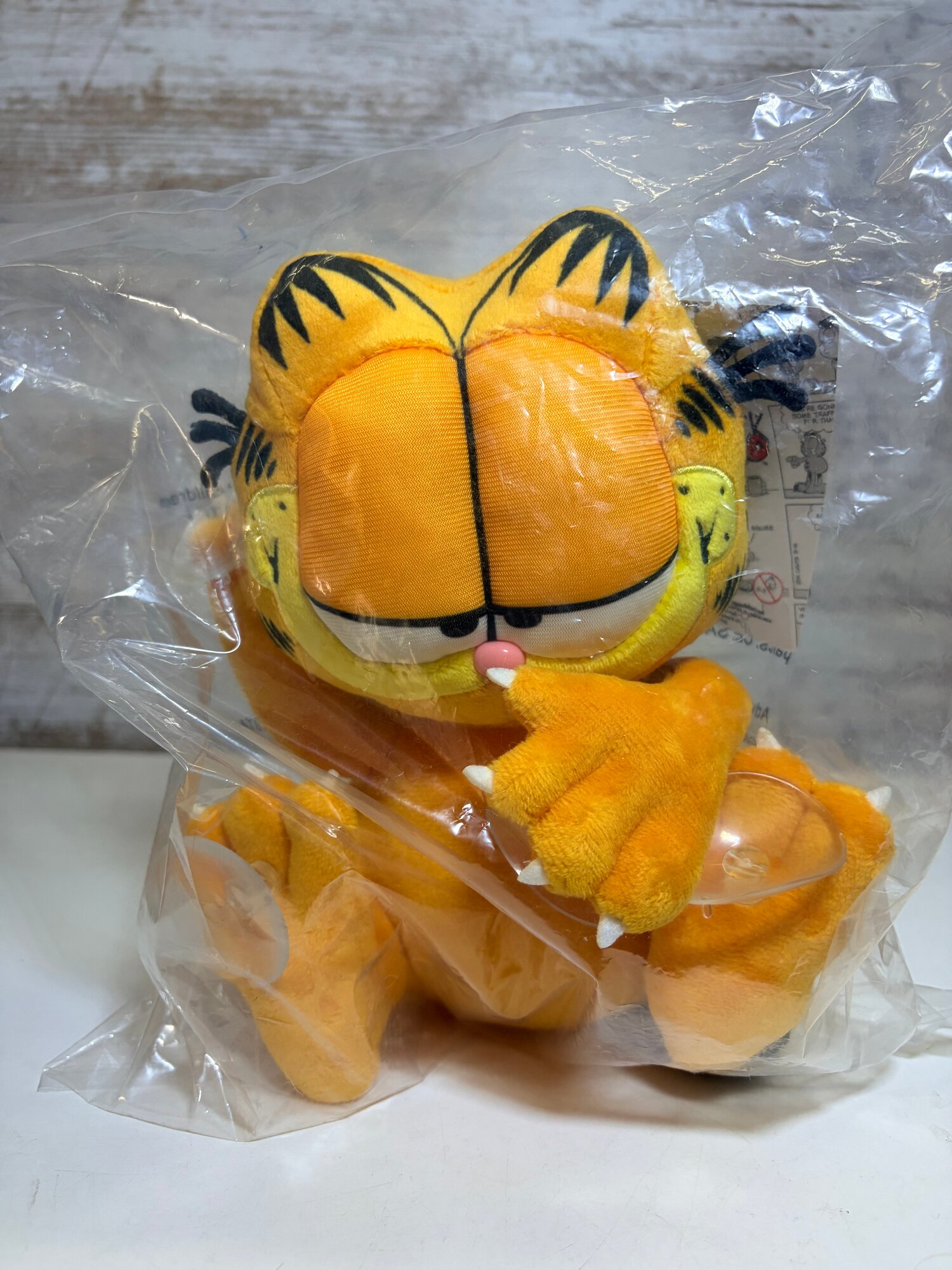 Фигурка Гарфилд, Garfield, Kidrobot , на липучках, оранжевый, 21 см , плюшка