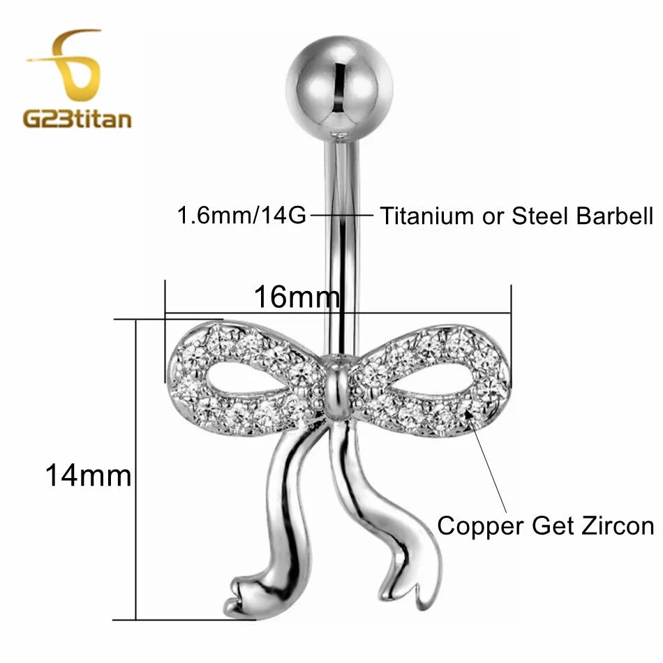 Пирсинг G23titan
