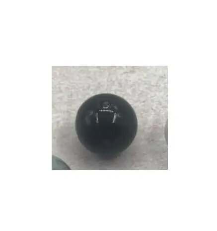Стеклянные бусины 6-30 мм с двойным отверстием 30 шт. Черный, black, 30mm