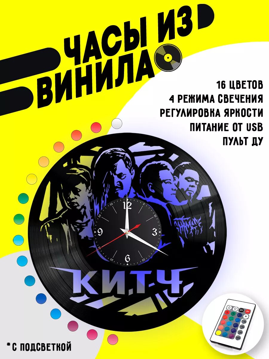 Часы из винила / Группа китч
