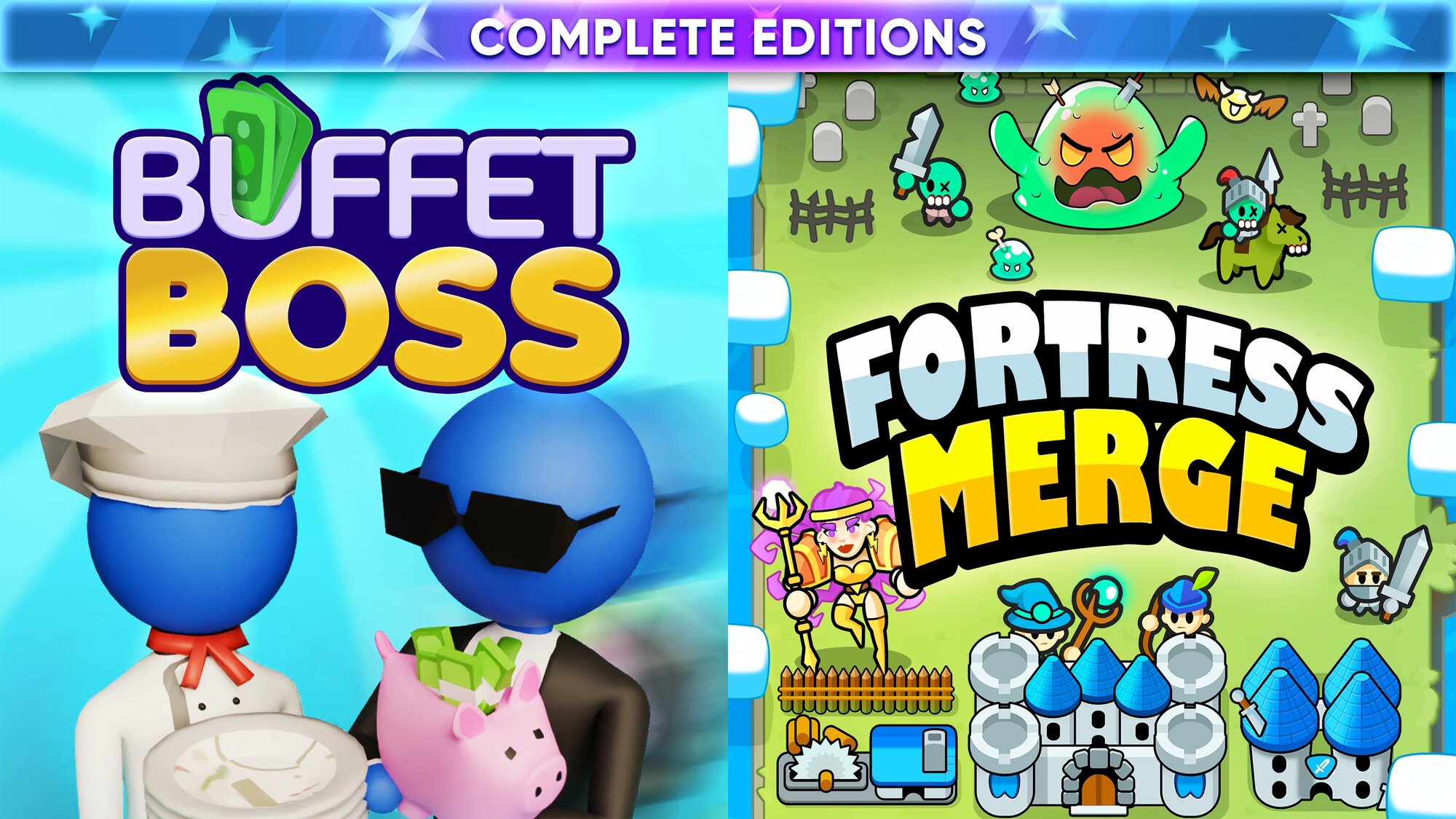 Игра Buffet Boss Complete Editions, цифровое издание PlayStation 4, регион Турция / код пополнения баланса