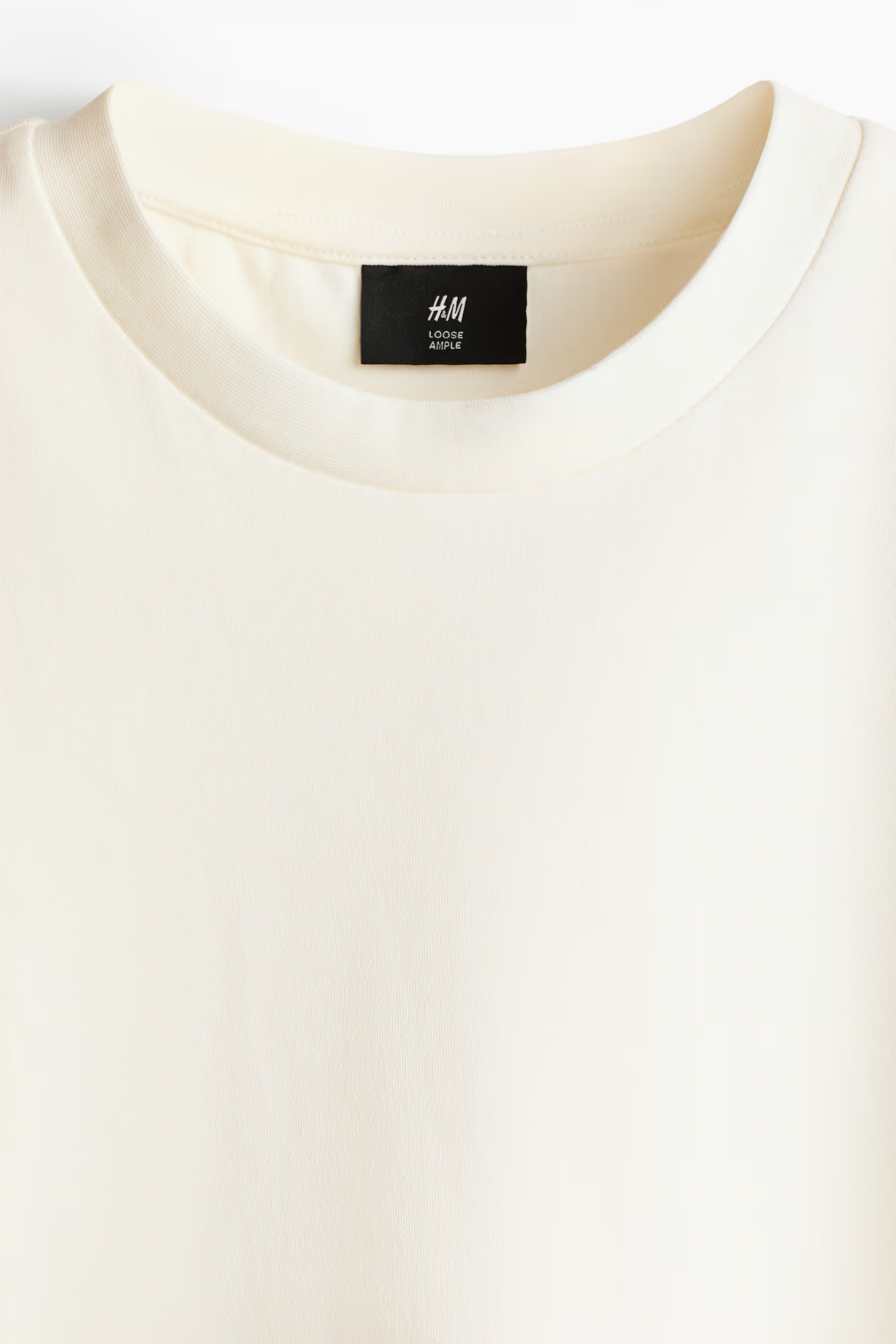 Майка H&M, размер S, кремовый — фото 1