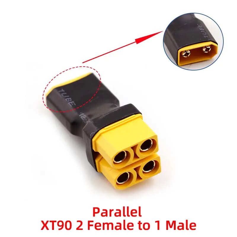 Адаптер для литиевых батарей Amass, 1 шт, серия XT30, XT60, XT90, параллельный Parallel Package F