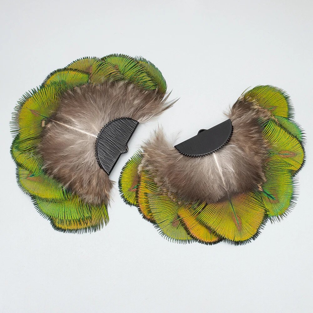 GUFEATHER L249 подвески из пера 2 шт. L24904HS