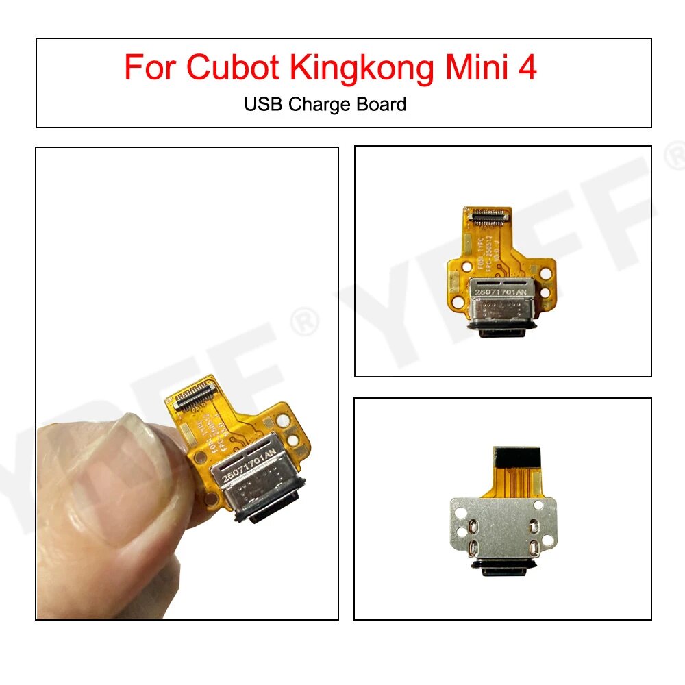 Зарядная плата USB для Cubot Kingkong Mini 4, запчасть для ремонта мобильного телефона