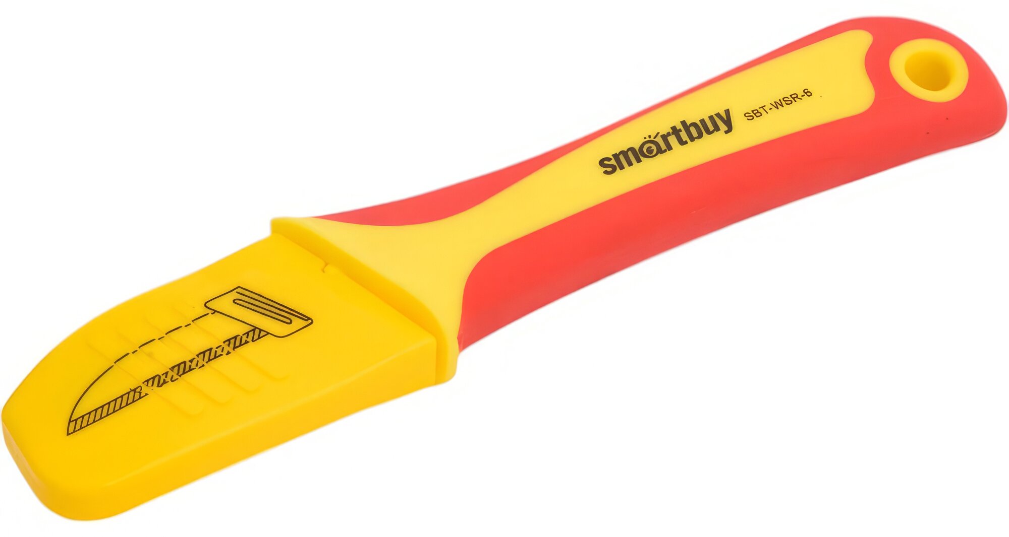 Нож для снятия изоляции Smartbuy 175 мм, нож электрика, tools SBT-WSR-6