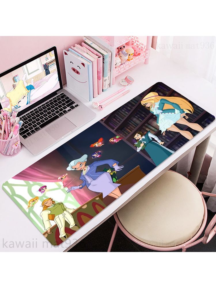 Коврик для мыши Magic Pretty, коврик для компьютерного стола, нескользящий ковер, игровые аксессуары, размер 40x90XXL