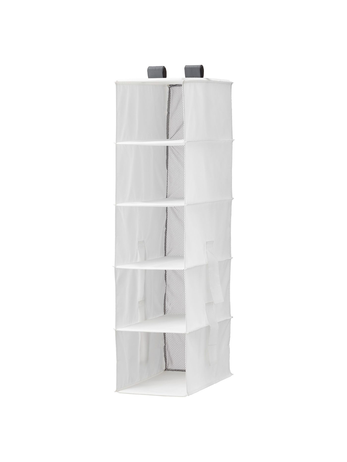 IKEA RASSLA Органайзер для хранения вещей подвесной, белый, 25x40x98 см