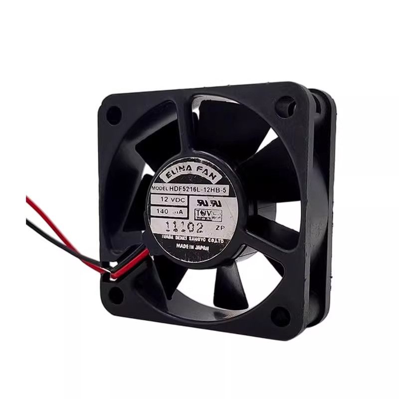ELINA HDF5216L-12HB-5 DC12V 140мА 5015 5 см 2-проводной вентилятор охлаждения -