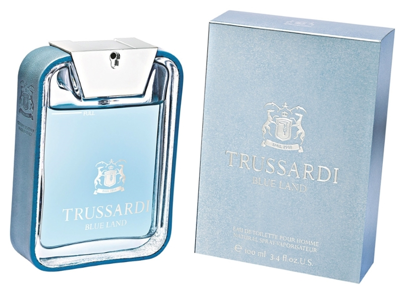 Мужской аромат Trussardi Blue Land 100 мл - Труссарди Блю Ленд вода туалетная
