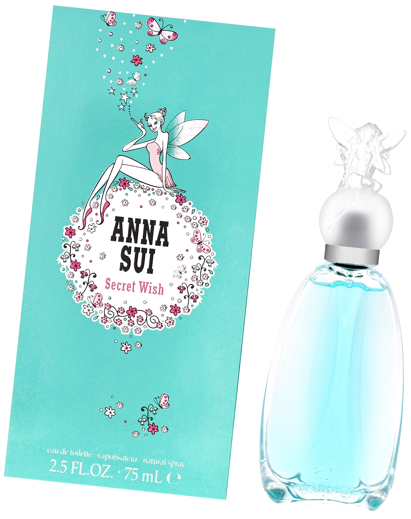 Anna Sui Secret Wish 75 мл туалетная вода / Анна Суи Сикрет Виш женская