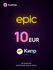 Пополнение баланса Epic Кипр 10 евро (EUR) | мобильная связь, prepaid, SIM | Циф...