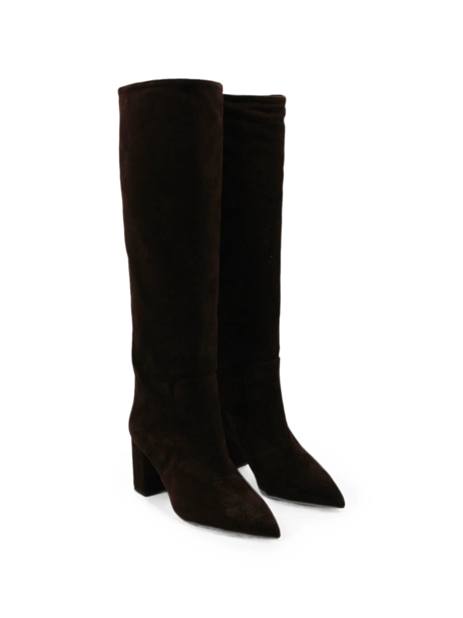Ботинки PARIS TEXAS Anja suede pointed-toe boots, размер 39, коричневый — фото 1