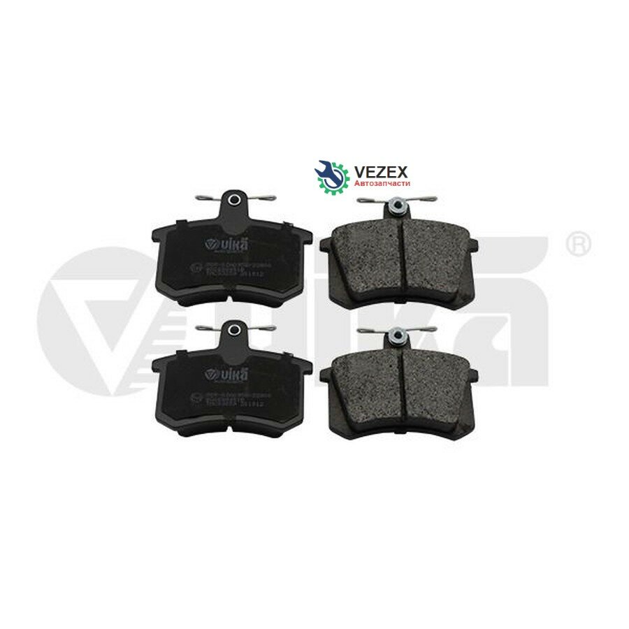 VIKA 66981101101 Колодки тормозные дисковые, комплект