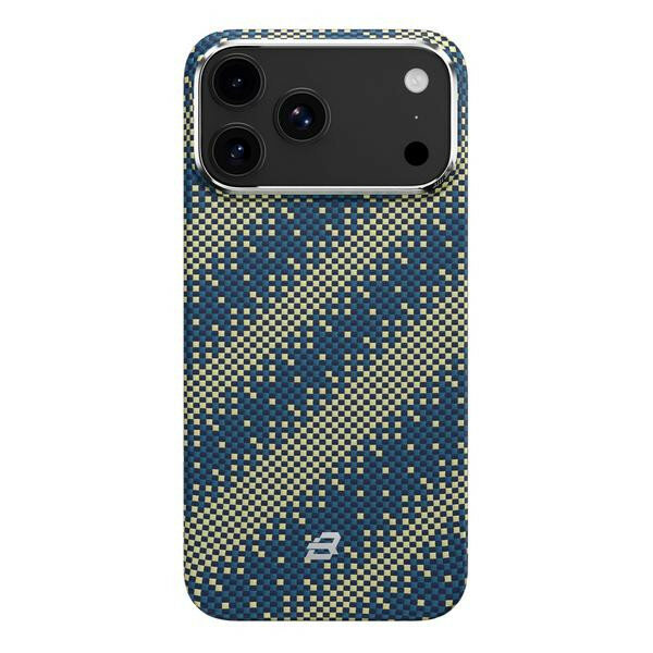 Чехол BlueO Gilded Tactile Woven Galaxy Aramid Fiber Magnetic для iPhone 17 Pro Max Galaxy Green (BL065-17promax-Green)
