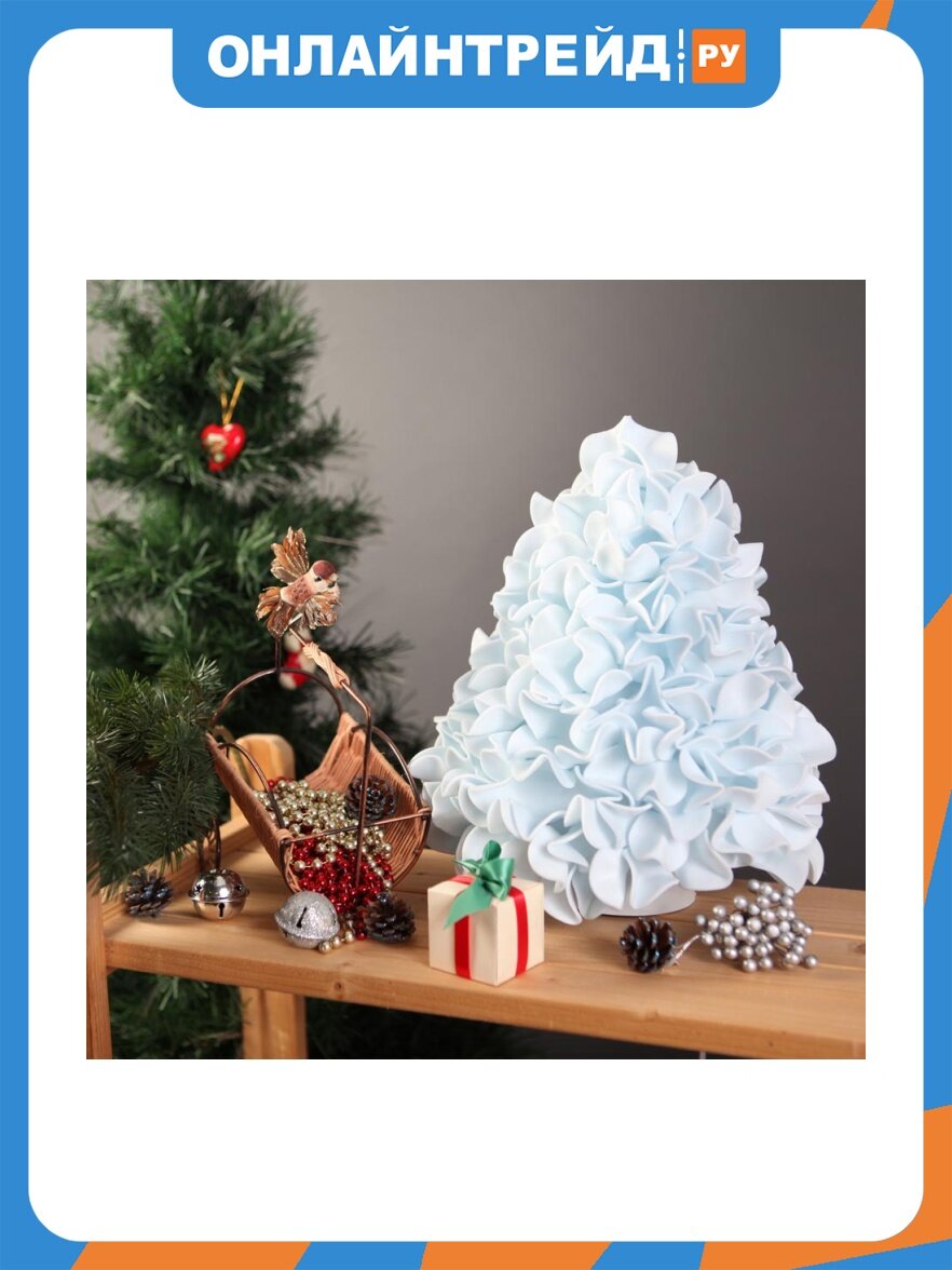 Светильник светодиодный со сменными лампами Uniel ULW-R07 T/WHITE+GREEN/150C/A Ель голубая