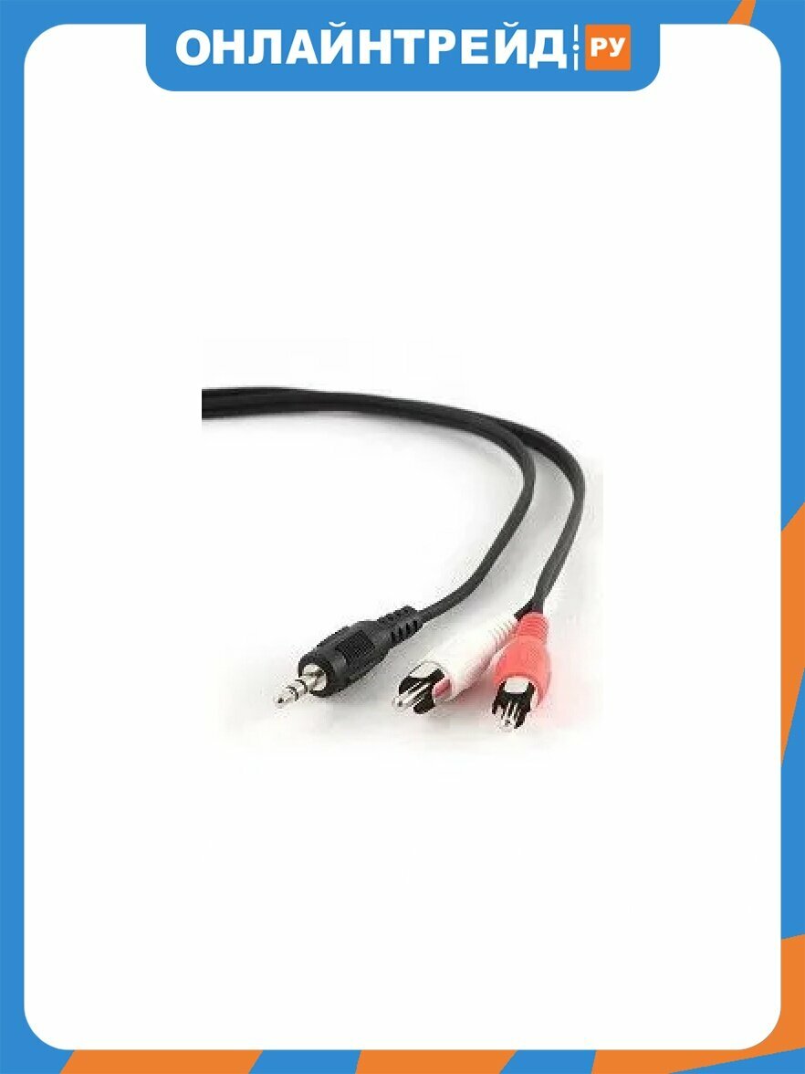 Кабель аудио Bion Jack 3.5 / 2x RCA , 1.2м
