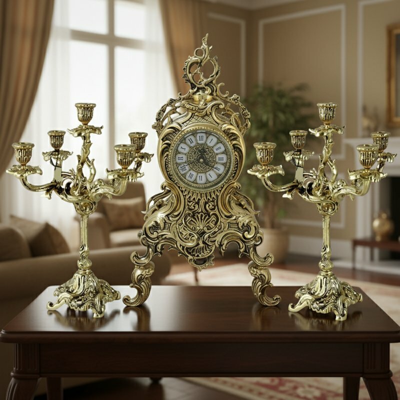 Часы каминные Кассандра