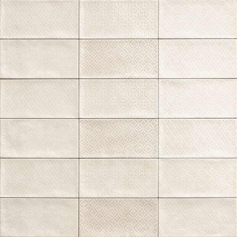 Керамическая плитка Mainzu Rev. Decor Camden Bianco 919323 10x20 см