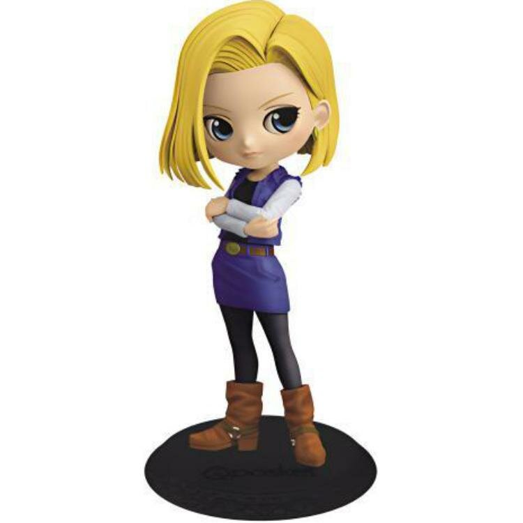 Фигурка унисекс BANPRESTO Android 18, Q Posket Bonus Gift Scale Figures