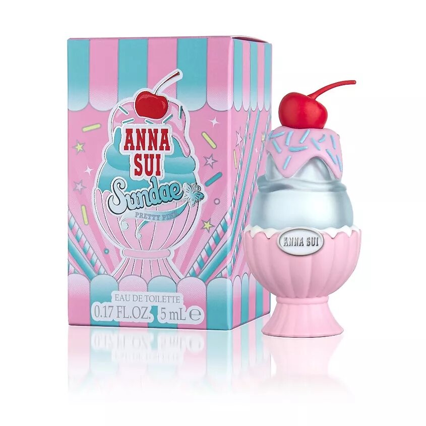 Миниатюра Anna Sui Sundae Pretty Pink, туалетная вода, спрей, женская, 5мл