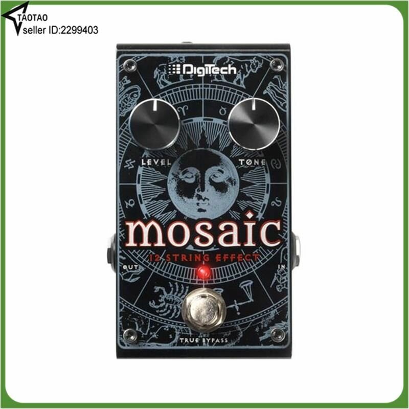 Digitech MOSAIC гитарная педаль, полифонический эффект моделирования 12-струнной гитары