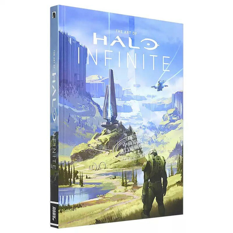 Артбук The Art of Halo Infinite от 343 Industries, английское издание, коллекционный концепт-арт по игре Хало Бесконечность