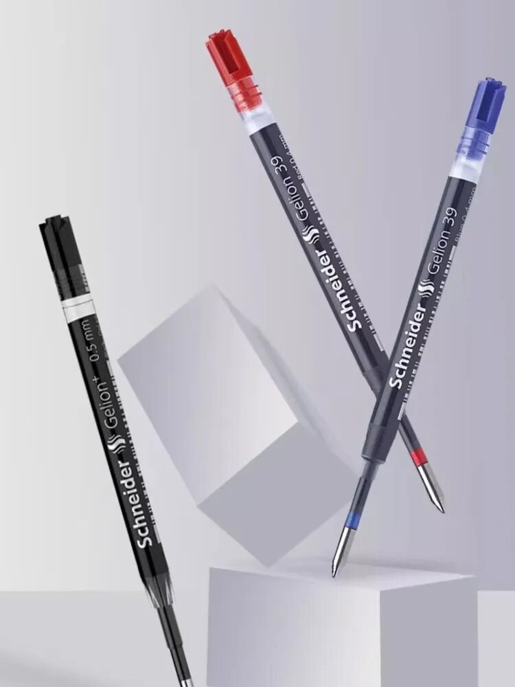 Ручка шариковая тонкая Schneider Gel pen refill G2 signature European standard European standard universal Glen