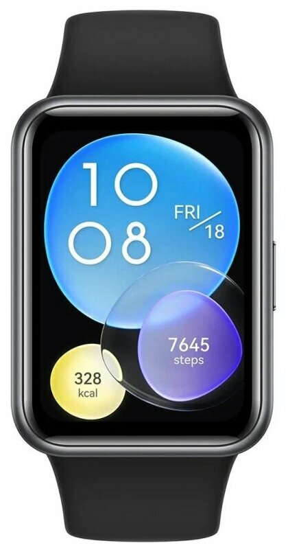 Умные часы HUAWEI WATCH FIT 2 для мужчин и женщин с Bluetooth-звонками Цвет черный — фото 1