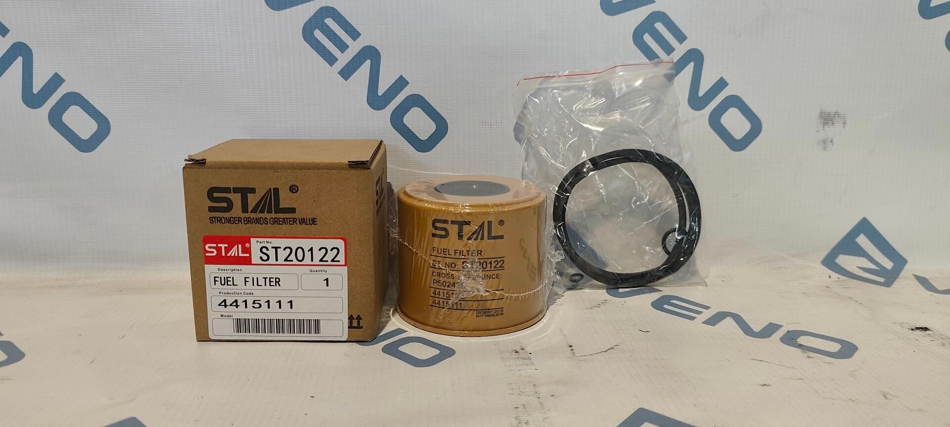 Фильтр топливный STAL ST20122 (FF5788; P502420; 7502786; 7001034; 0011377510; 252-6338) для KOMATSU, JCB, JOHN DEERE, BOBCAT, CASE, CATERPILLAR, HYSTER, NEW HOLLAND