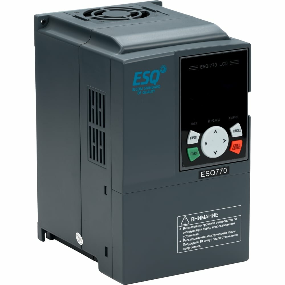Частотный преобразователь ESQ -770-4T0055G/0075P 5.5/7.5 кВт, 380В 08.04.304511