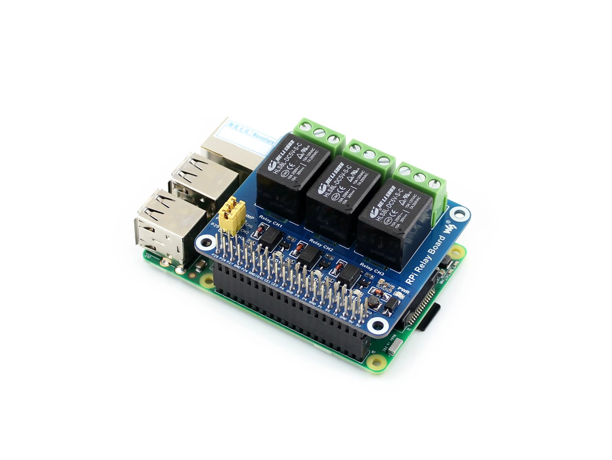 Waveshare RPi Relay Board — фото 1