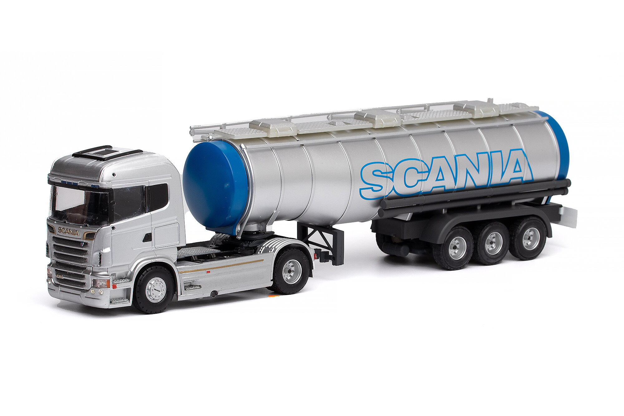Модель коллекционная PAUDI Scania R420 2025 silver / сканиа R420 2025 серебристый (длина 28-35 см)