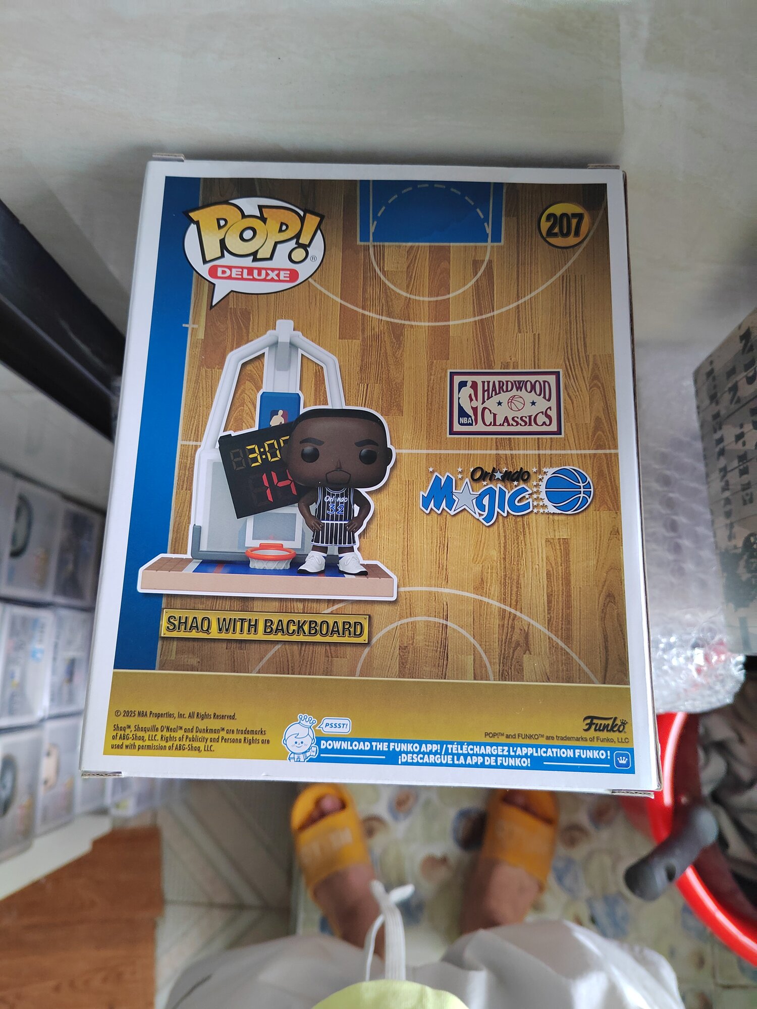 Фигурка Deluxe Shaquille O'Neal (Shaq with Backboard)：#207